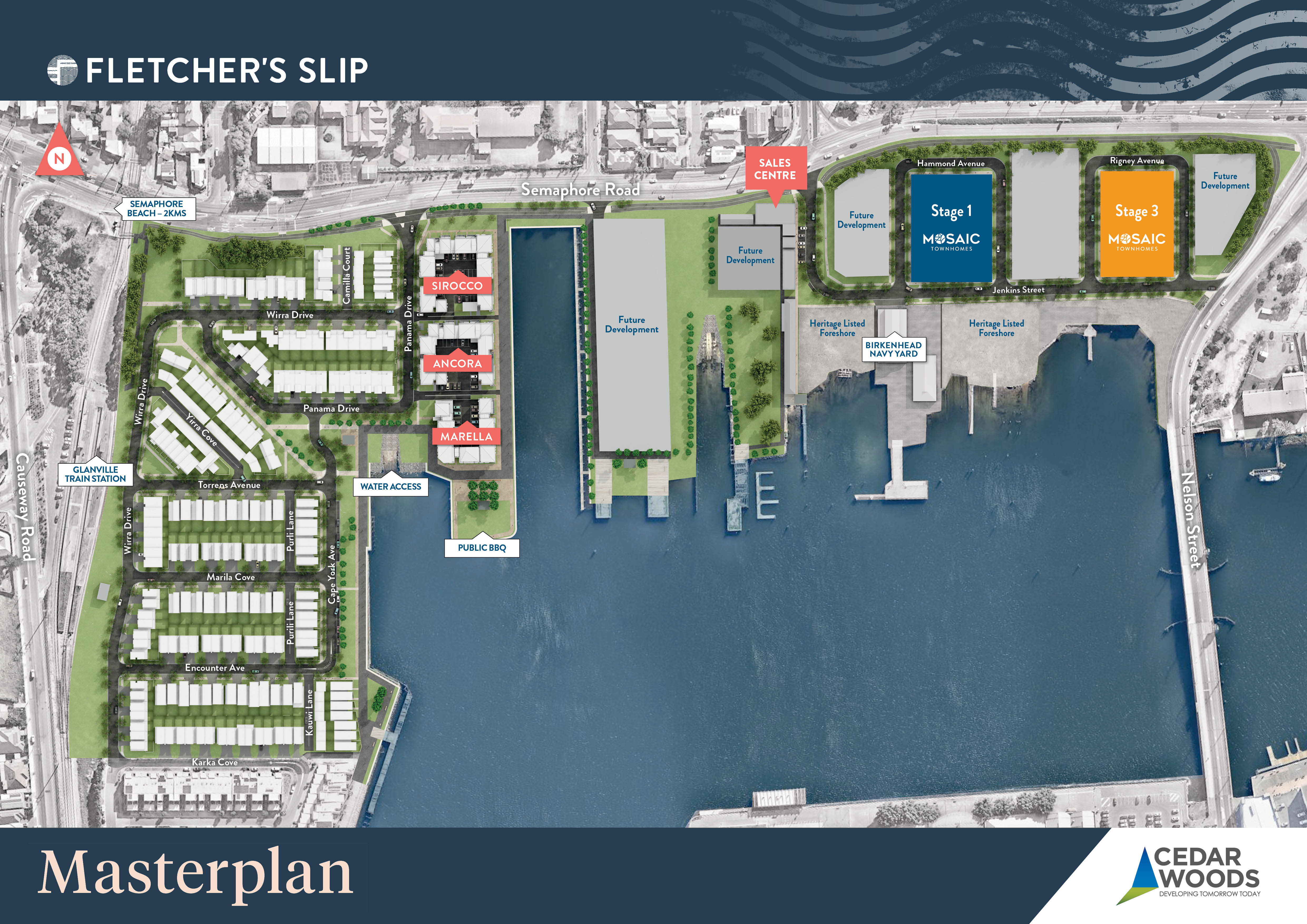 Fletcher's Slip | Waterfront Masterplanned Community
